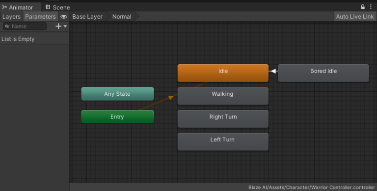 【Blaze AI Engine】①敵AIを作成して巡回させる | グッドラックネットライフ