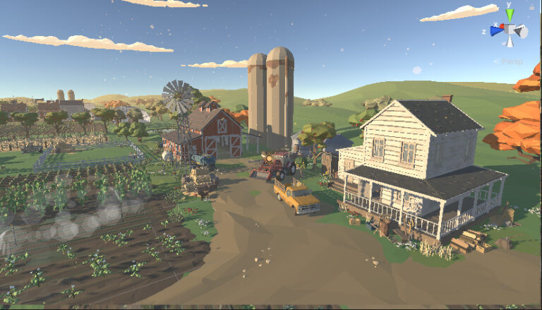 【Unity】農業ゲームに最適な「POLYGON Farm」の紹介 | グッドラックネットライフ