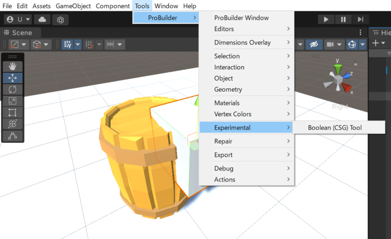 【Unity】ProBuilderでオブジェクトをバラバラにする | グッドラックネットライフ